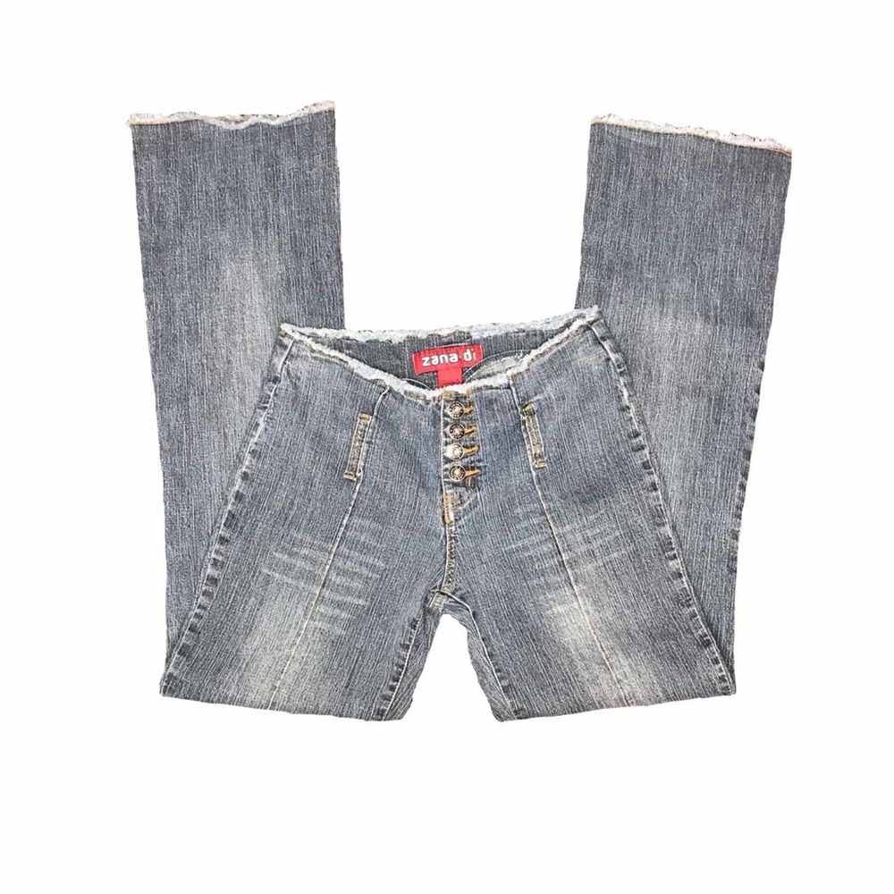 Vintage Y2k Frayed Zana Di Jeans - Gem